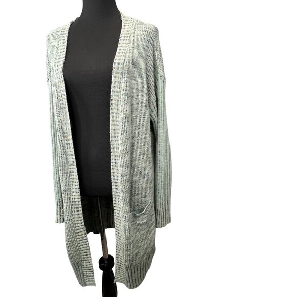 Knox Rose | Sweaters | Knox Rose Cardigan Duster Sweater Green M Open ...